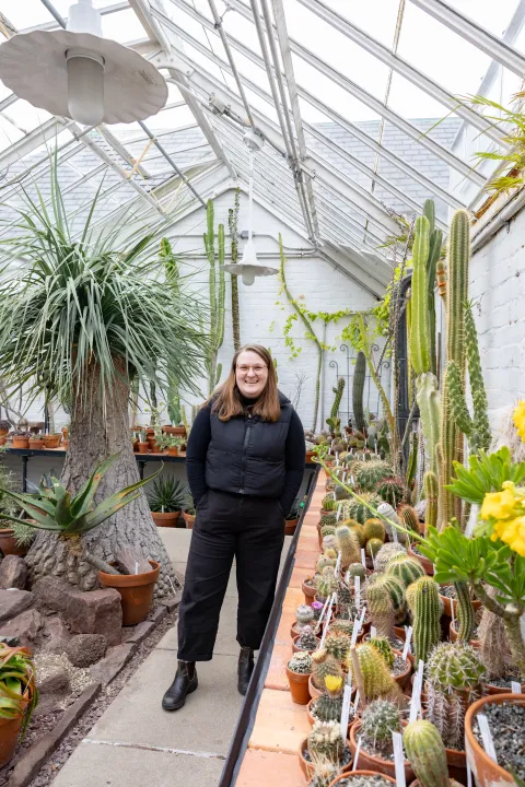 Emily Duncan Wilson ’17 Transforms Succulent House Into a Desert Soundscape